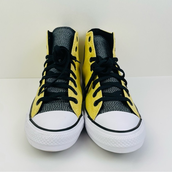 Converse | Shoes | Converse Ctas Hi Top Bold Citron Canvas Sneakers ...